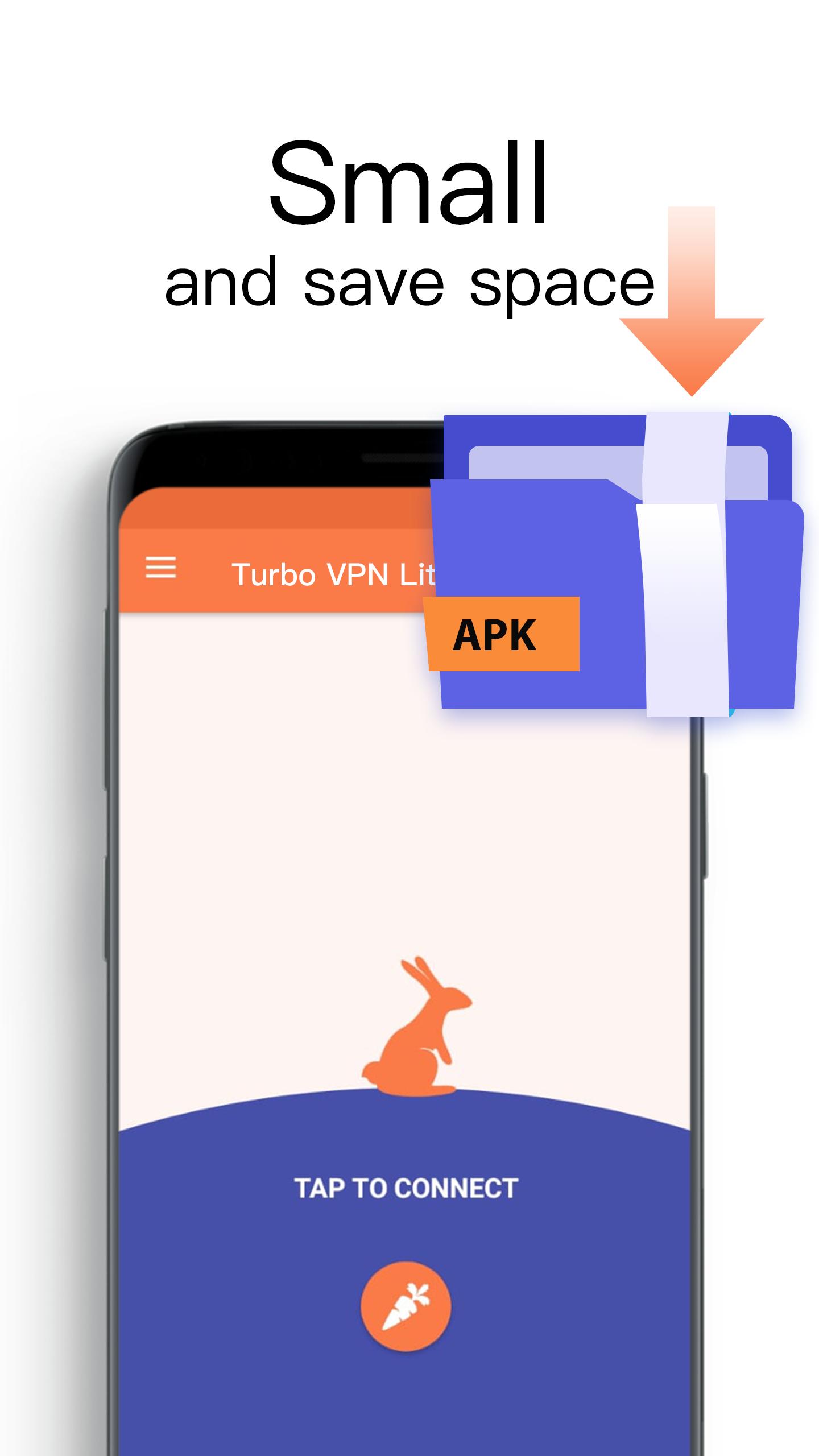 Turbo VPN Lite - 무료 VPN 프록시 서버 & 빠른 VPN - Mestore 앱