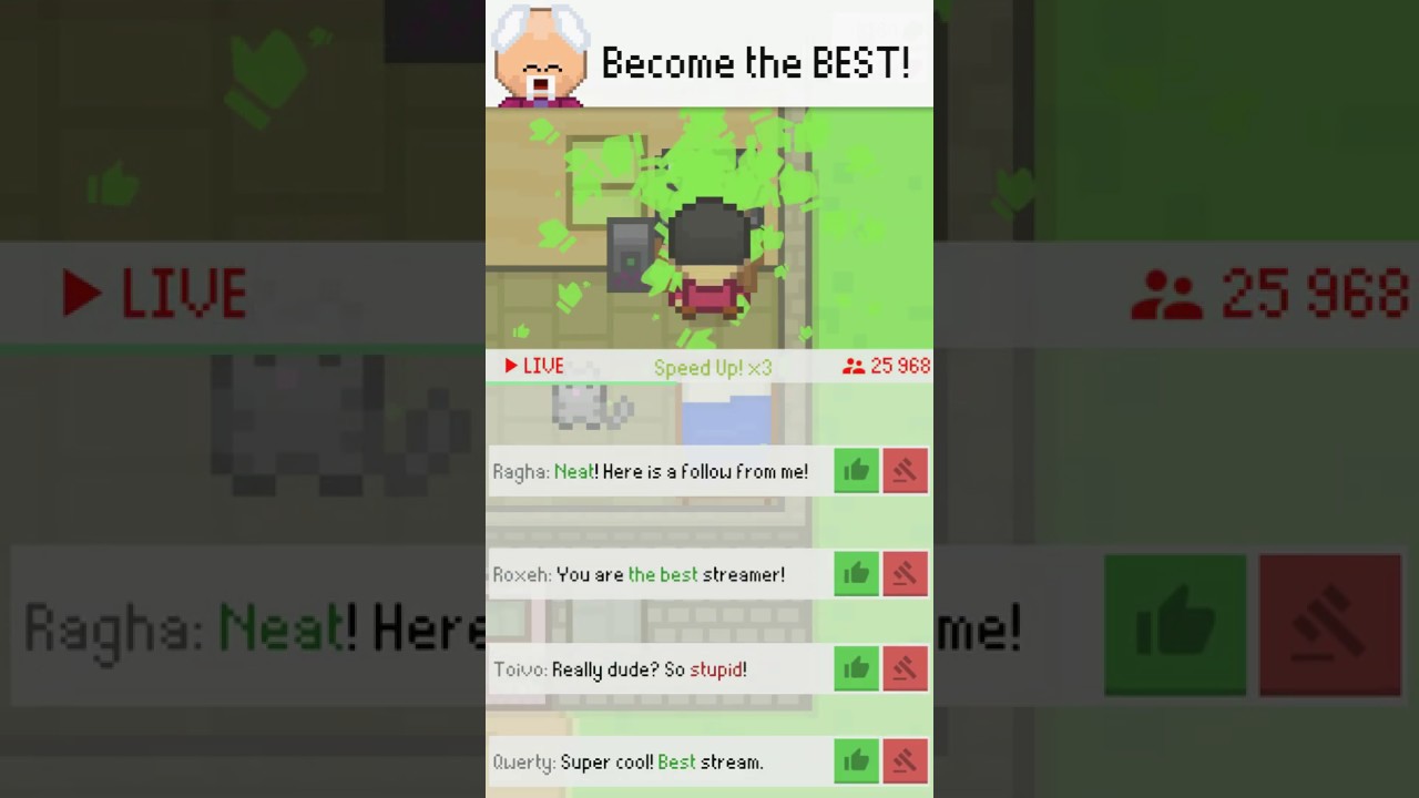 Streamer Sim Tycoon - Mestore 앱