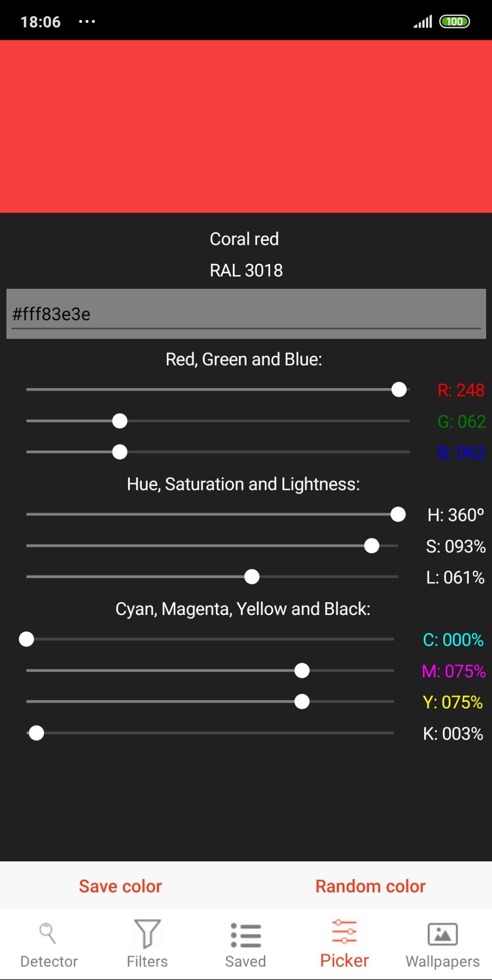 RGB Color Detector - Mestore 앱