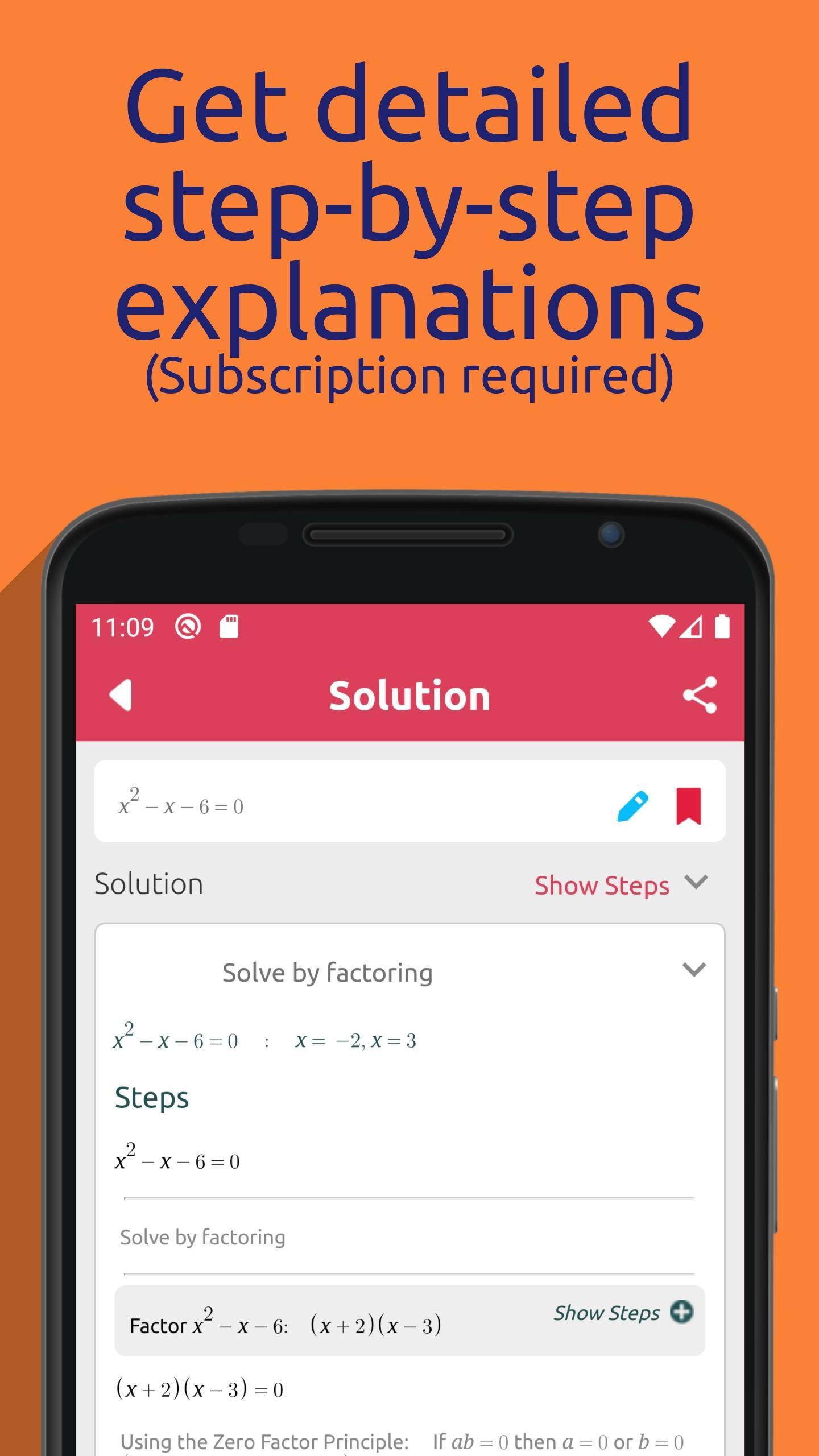 Symbolab - Math solver - Mestore 앱
