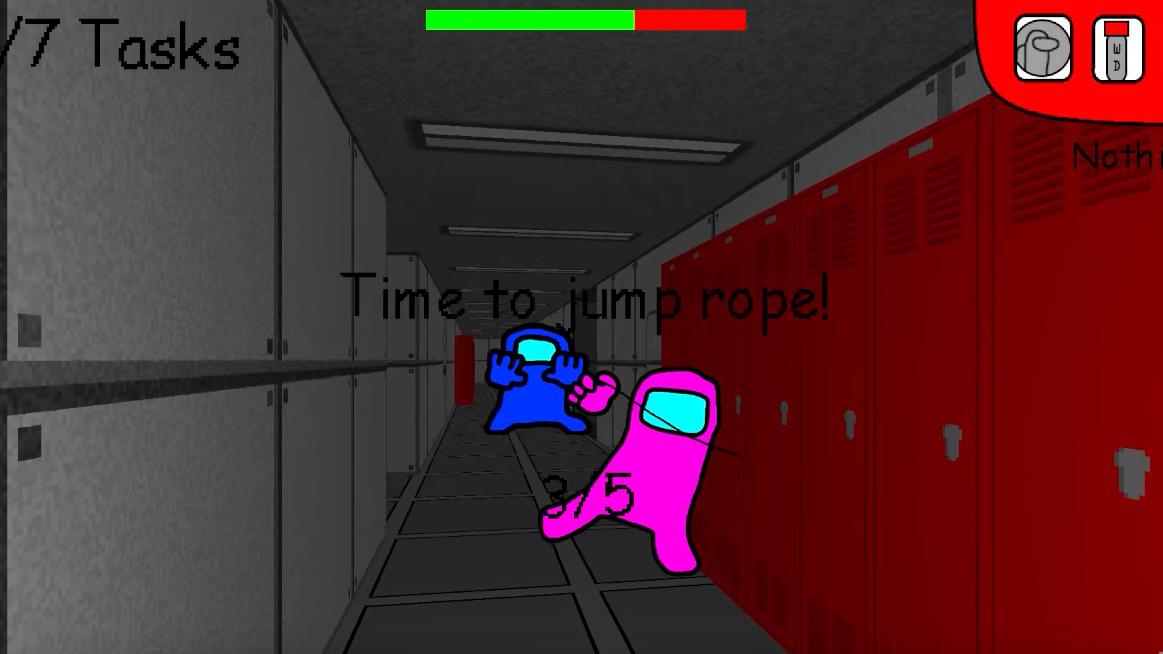 Red Baldi's Basics In Among Us - Mestore 앱